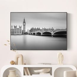 Akustik-Wechselbild Westminster Br&uuml;cke und Big Ben
