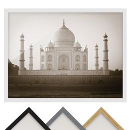 Architektur & Skyline Bild mit Rahmen Taj Mahal