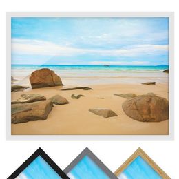 Natur & Landschaft Bild mit Rahmen The Beach