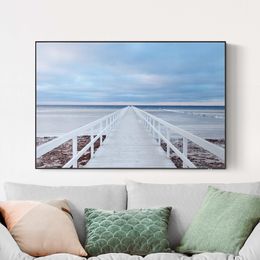 Akustik-Wechselbild Br&uuml;cke in Schweden