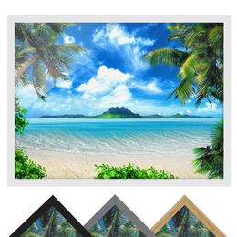 Natur & Landschaft Bild mit Rahmen Traumurlaub