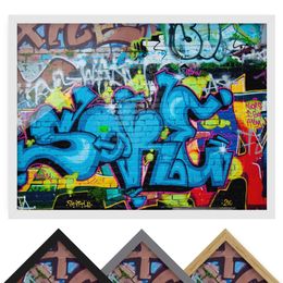 Bild mit Rahmen Colours of Graffiti