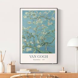 Akustik-Wechselbild Vincent van Gogh - Mandelbl&uuml;te - Museumsedition