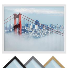 Architektur & Skyline Bild mit Rahmen Good Morning San Francisco!