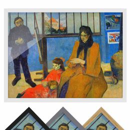 Kunstdruck mit Rahmen Paul Gauguin - Familie Schuffenecker