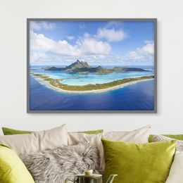 Bilderwelten Bild mit Rahmen Inselparadies