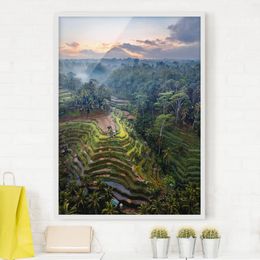 Bilderwelten Bild mit Rahmen Landschaft in Bali