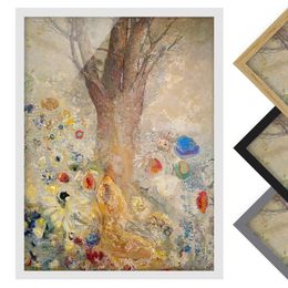 Bild mit Rahmen Odilon Redon - Der Buddha