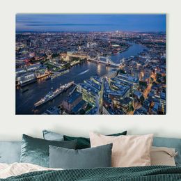 Bilderwelten Akustikbild Nachts in London