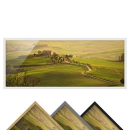 Natur & Landschaft Bild mit Rahmen Chianti Toskana