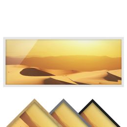 Natur & Landschaft Bild mit Rahmen Die W&uuml;ste Saudi Arabiens