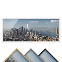 Architektur & Skyline Bild mit Rahmen Blick vom Empire State Building