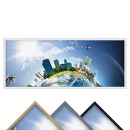 Architektur & Skyline Bild mit Rahmen Reise um die Welt