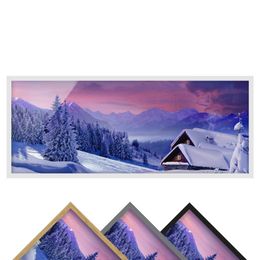 Architektur & Skyline Bild mit Rahmen Weihnachtstraumlandschaft