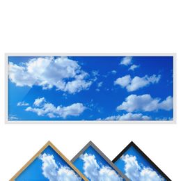 Natur & Landschaft Bild mit Rahmen Wolkenhimmel