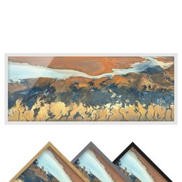 Natur & Landschaft Bild mit Rahmen Kalifornien aus der Luft