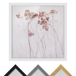 Bild mit Rahmen Isl&auml;ndische Wildblumen