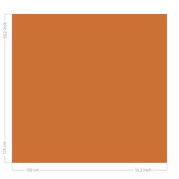 Bilderwelten Vorhang Orange - blickdichte Gardine Unifarben Wohnzimmer Schlafzimmer K&uuml;che Bad Badezimmer Jugendzimmer Kinderzimmer Orange