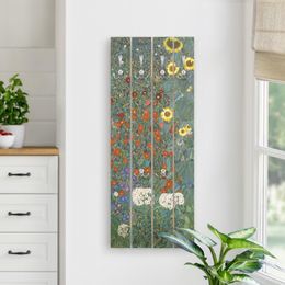 Wandgarderobe Gustav Klimt - Garten Sonnenblumen