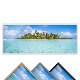 Bild mit Rahmen Crystal Clear Water