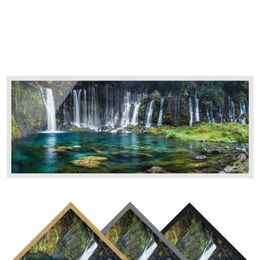 Bild mit Rahmen Shiraito Wasserfall