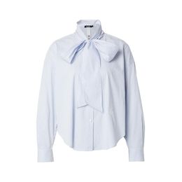 JOOP! Bluse 'Benina' Damen Größe M hellblau / weiß