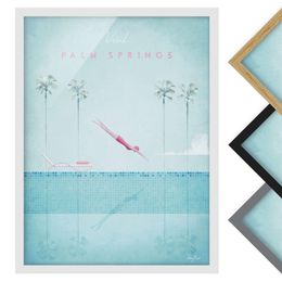 Bild mit Rahmen Reiseposter - Palm Springs