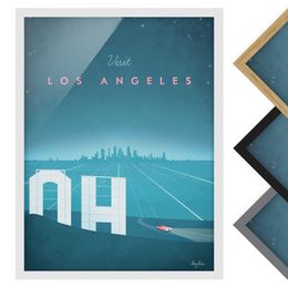 Bild mit Rahmen Reiseposter - Los Angeles