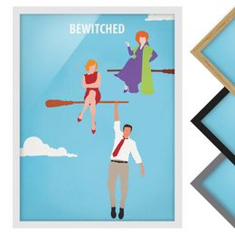 Bild mit Rahmen Filmposter Bewitched