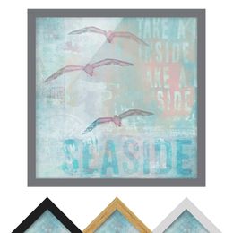 Bild mit Rahmen Shabby Chic Collage - M&ouml;wen