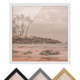 Bild mit Rahmen Aloha Hawaii Strand