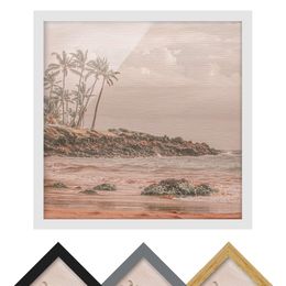 Bild mit Rahmen Aloha Hawaii Strand