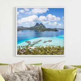 Bild mit Rahmen Inselparadies II