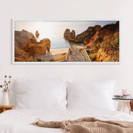 Bild mit Rahmen Traumstrand in Portugal