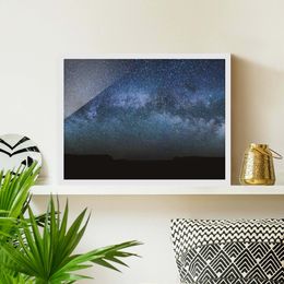 Bild mit Rahmen Leuchten des Sternenhimmels