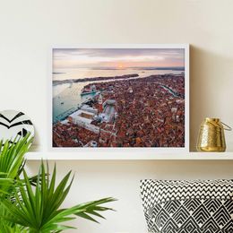 Bild mit Rahmen Venedig