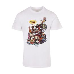 ABSOLUTE CULT T-Shirt 'Deadpool - Merchandise Royalties' Herren Größe 4XL mischfarben / weiß