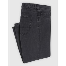 WITT Herren Autofahrerhose mit bequemer Bundlösung, black denim, Größe 30