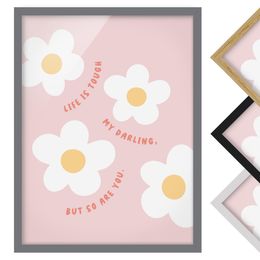 Bild mit Rahmen Self Love - Tough Darling
