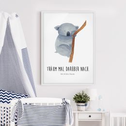 Bild mit Rahmen Koala - Tr&auml;um mal