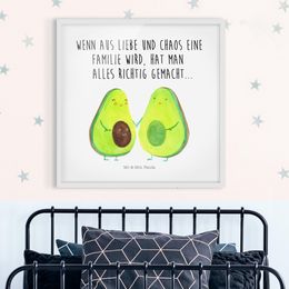 Bild mit Rahmen Avocado - Familie