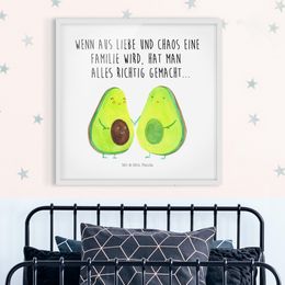 Bild mit Rahmen Avocado - Familie