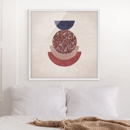 Bild mit Rahmen Terrazzo I