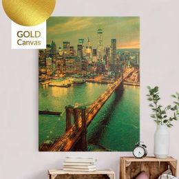 Leinwandbild Brooklyn Bridge New York