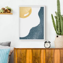 Bild mit Rahmen Spiegelei