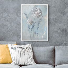 Bild mit Rahmen Luftige Bl&uuml;ten