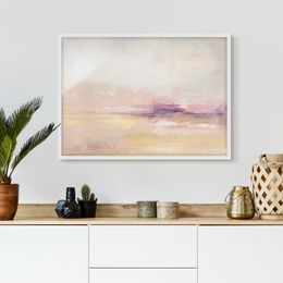 Bild mit Rahmen Licht und Wasser