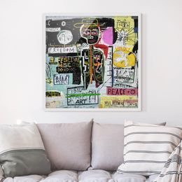 Bild mit Rahmen Abstract Graffiti Art