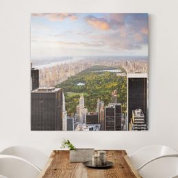 Leinwandbild New York Blick &uuml;ber den Central Park