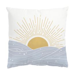 Dekokissen Boho Sonnenuntergang &uuml;ber dem Meer
